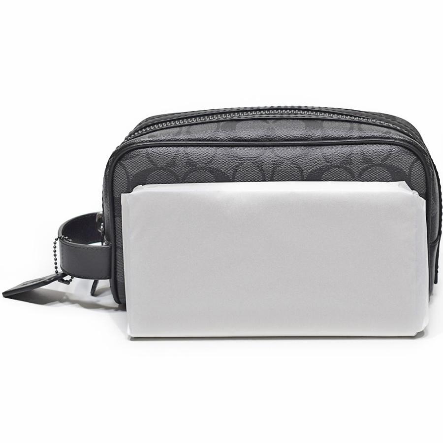 コーチ バッグ セカンドバッグ アクセサリーポーチ ポーチ メンズ レディース COACH 2515 QBMI5 PVC シグネチャー ...