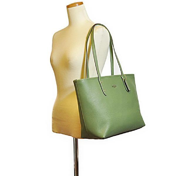 コーチ トート バッグ COACH F58846 SVCLO クロスグレイン レザー シティー ジップ トート クローバー ...