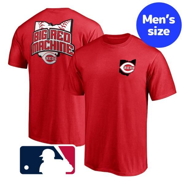 MLB公式 メンズ Tシャツ 半袖トップス Red シンシナティ・レッズ Cincinnati Reds Hometown ...