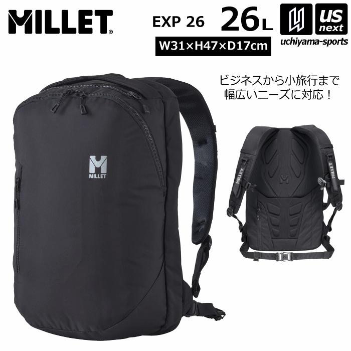 MILLET ミレー リュック バックパック EXP 26 2024年春夏継続モデル 新ロゴ (自社)(メール便不可) : US-NEXTスポーツ - 通販 - Yahoo!ショッピング