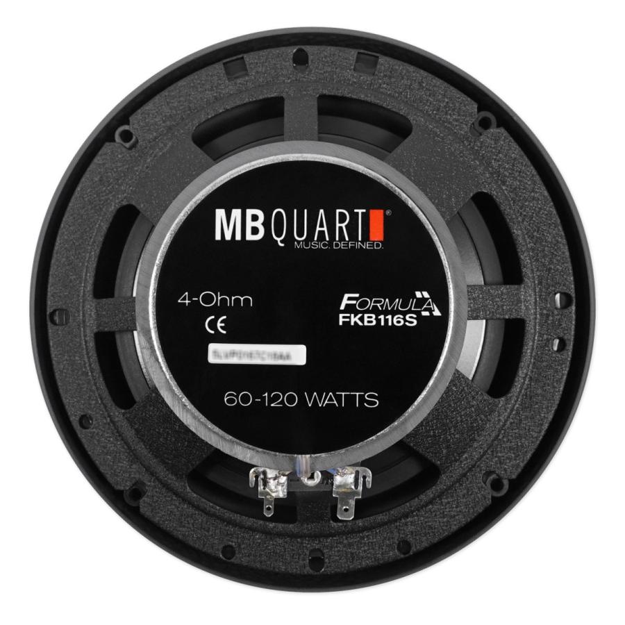 【最新型】FKB116S 16.5cm Max.120W 薄型 FORMULAシリーズ MBクォート MB Quart : USA Audio - 通販 - Yahoo!ショッピング