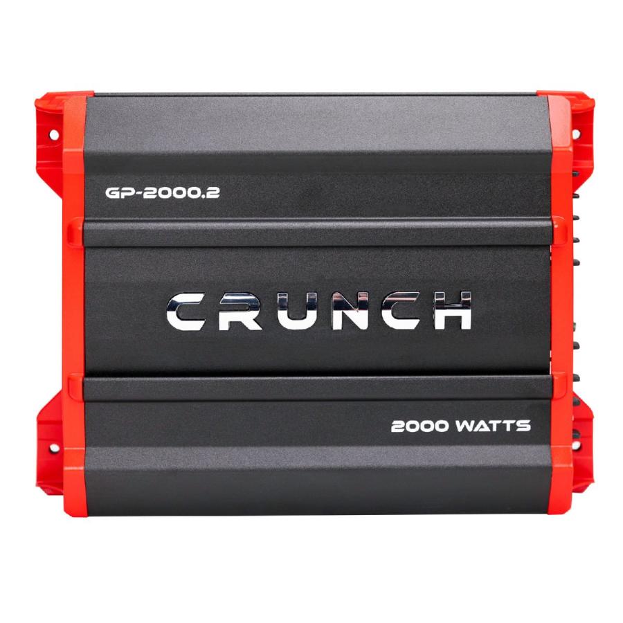 GP-2000.2 Ground Pounderシリーズ 2ch Class AB Max.2000W アメリカ クランチ CRUNCH ...