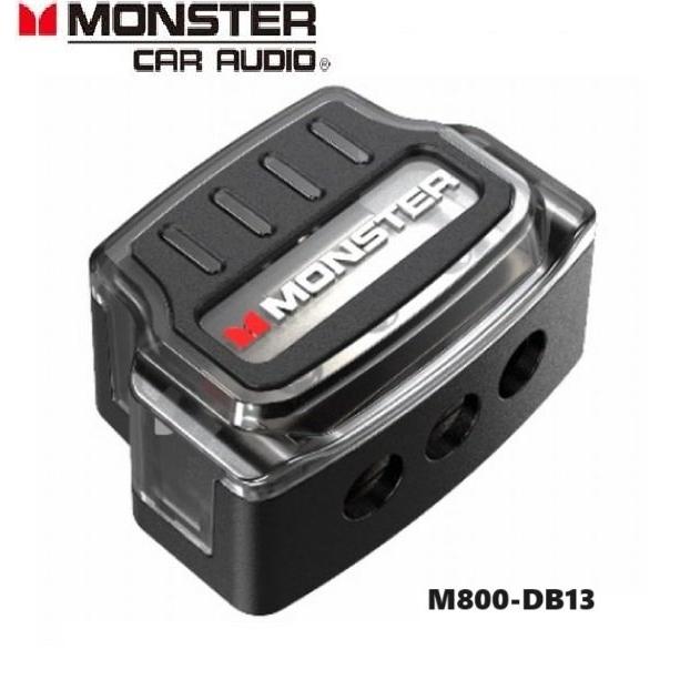 M800-DB13 アースブロック 4AWG×3入力・1/0AWG or 4AWG×1出力 モンスターケーブル Monster Cable ...
