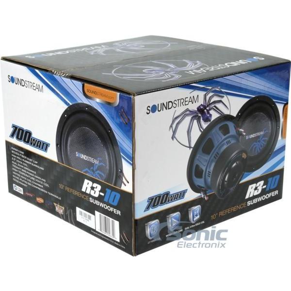 R3.10 25cm Max.1400W R3シリーズ Reference サウンドストリーム Soundstream : r3-10 ...