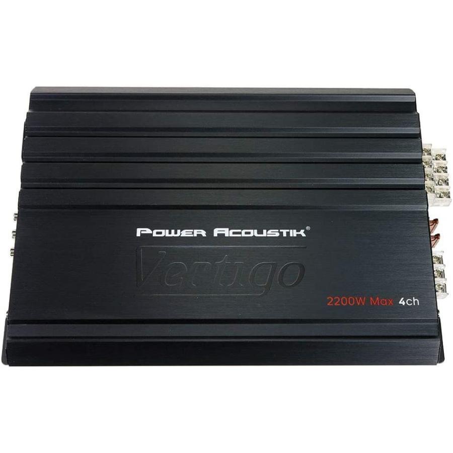 VA4-2200D AB Class 4ch Max.2200W Vertigoシリーズ パワーアコースティック Power Acoustik ...