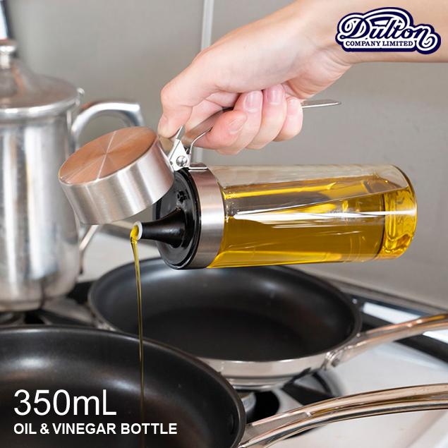 DULTON オイルボトル ビネガー 350ml ダルトン ポット 容器 入れ物 ガラス 注ぎ口 こぼれない 液だれ 垂れない 片手で使える r615-738s おしゃれ 爆買 : うさぎ屋 ...