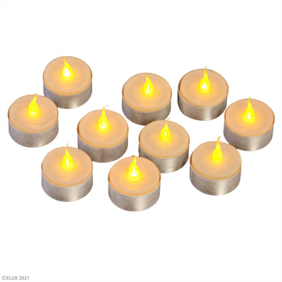 ELUX Original LEDキャンドル おしゃれ リアル 電池 ライト LED照明 クリスマス ハロウィン 結婚式 パーティー 会場 ...
