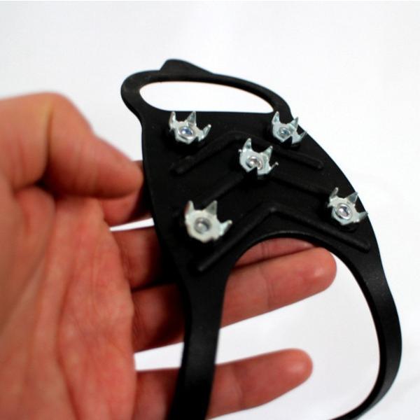 滑り止め スノースパイク アイゼン Lサイズ 靴底取り付け型 ア イゼン 雪道 滑らない アイゼン (Z74) :12191054:うさぎの ...