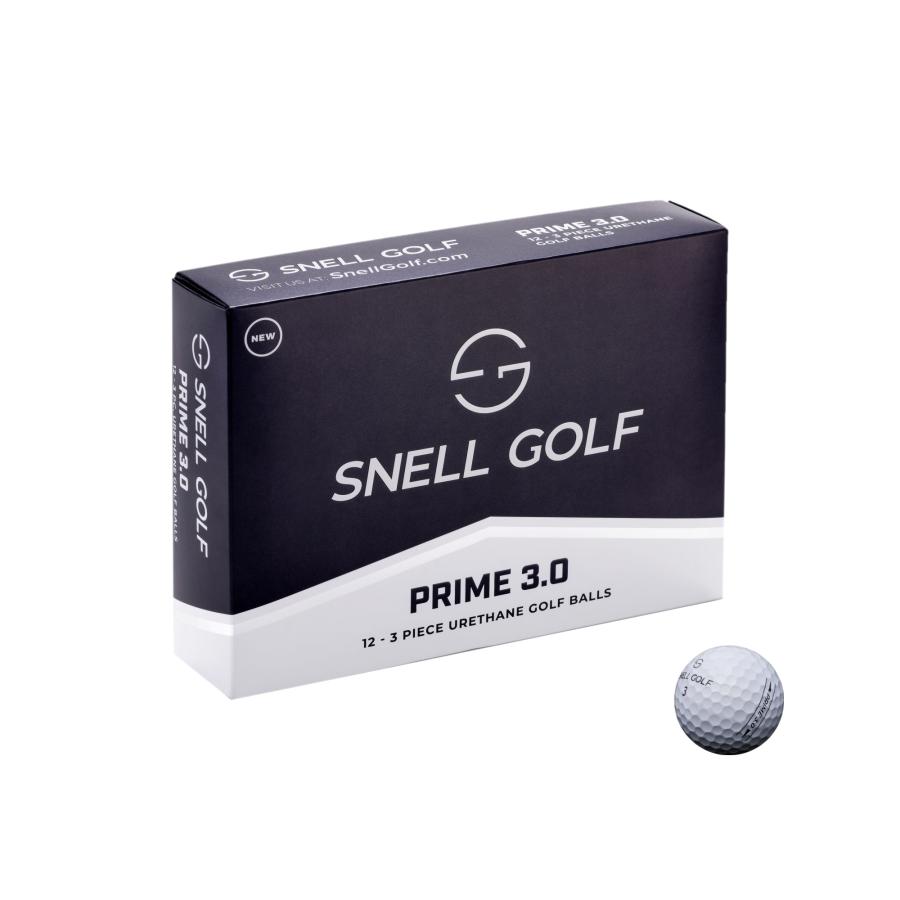 Snell GOLF（スネルゴルフ） PRIME 3.0（白）1ダース 日本正規品 USGA/R&A公認球 スネルゴルフジャパン直営ストア限定 ...