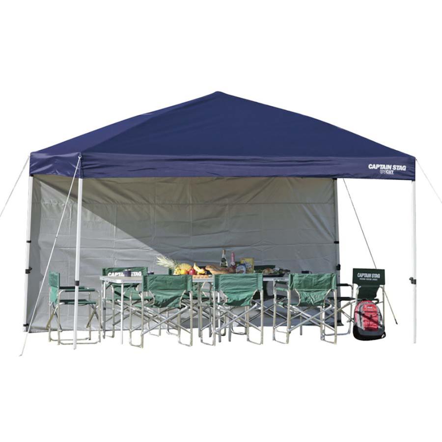 CAPTAIN STAG アウトドア タープ キャプテンスタッグ サイドパネル375UV-S ネイビー M-3287 : うさマートYahoo!ショッピング店 - 通販 - Yahoo!ショッピング