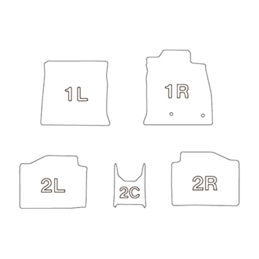 イレブンインターナショナル Clazzio 立体フロアマット 1列目+2列目セット ノート/ノートオーラ 2WD NEWラバータイプ EN-5286 乗用車用 : うさマートYahoo ...