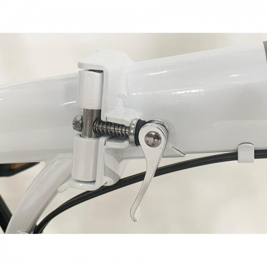 Glowing 折畳自転車20・6段ギア オールインワン CL201 マットブラック