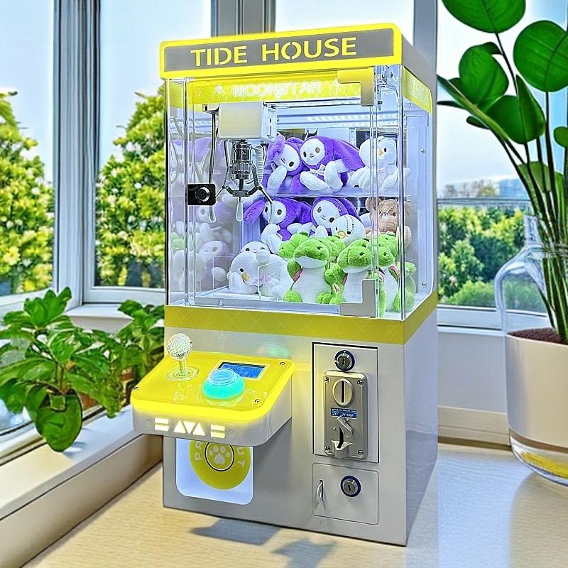 商用コイン式クレーンゲーム ミニぬいぐるみキャッチャー機 小型家庭用ぬいぐるみキャッチャー機、屋台や市場向け 爪4.5/7.5/10.0cm : usami - 通販 - Yahoo!ショッピング