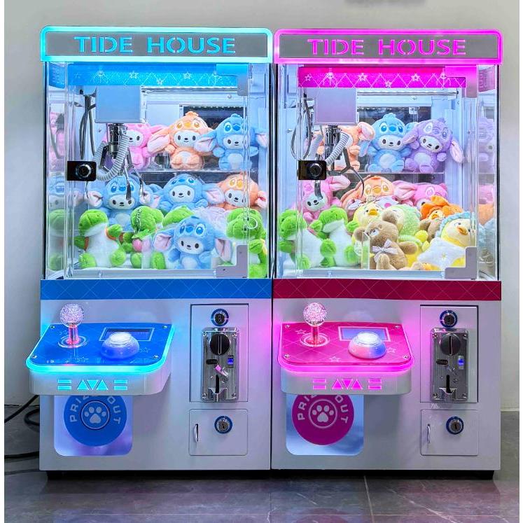 商用コイン式クレーンゲーム ミニぬいぐるみキャッチャー機 小型家庭用ぬいぐるみキャッチャー機、屋台や市場向け 爪4.5/7.5/10.0cm : usami - 通販 - Yahoo!ショッピング