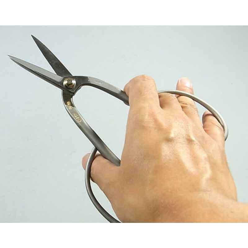盆栽道具 ステンレス 足長盆栽鋏 829A サビにくい ハサミ はさみ 盆栽 園芸 鉢植え ガーデニング お手入れ BONSAI Shears 日本製 カネシン 兼進 代引不可 : プラス ...