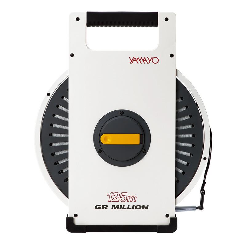 新潟精機 メジャー ジーアールミリオン OTR125GR 125m巻 GR MILLON 見やすい センチ単位 工具 スポーツ グラウンド ...