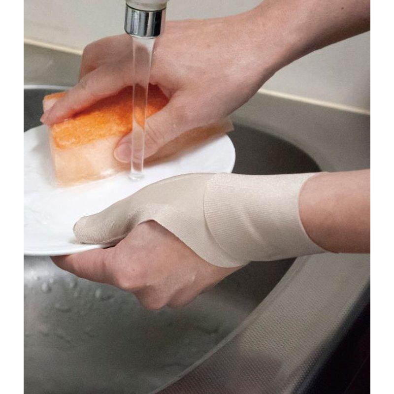 お医者さんの手首サポーター Fit ベージュ 右手用 S No.281191 手首サポーター 福祉 介護 サポート 生活 支援 用具 アル ...