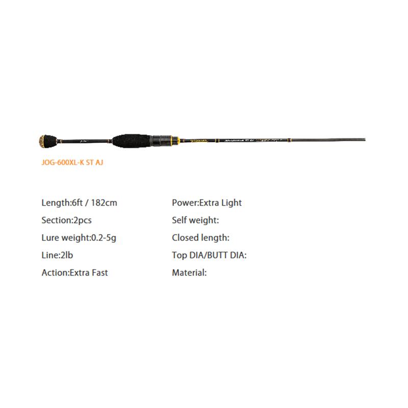 Jackson オーシャンゲート アジ No.JOG-600XL-K ST AJ 釣り竿 釣り フィッシング 竿 ロット RODS サーフ ...