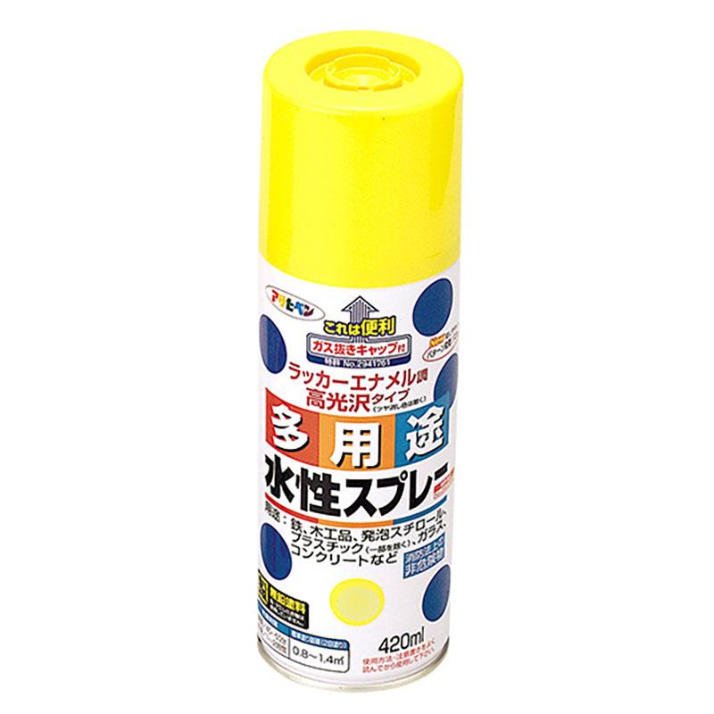 アサヒペン スプレー塗料 水性多用途スプレー 420ml ゴールド 水性 スプレー 塗料 塗装 屋内外 多用途 福KD : プラスワイズホームセンター店 - 通販 - Yahoo!ショッピング