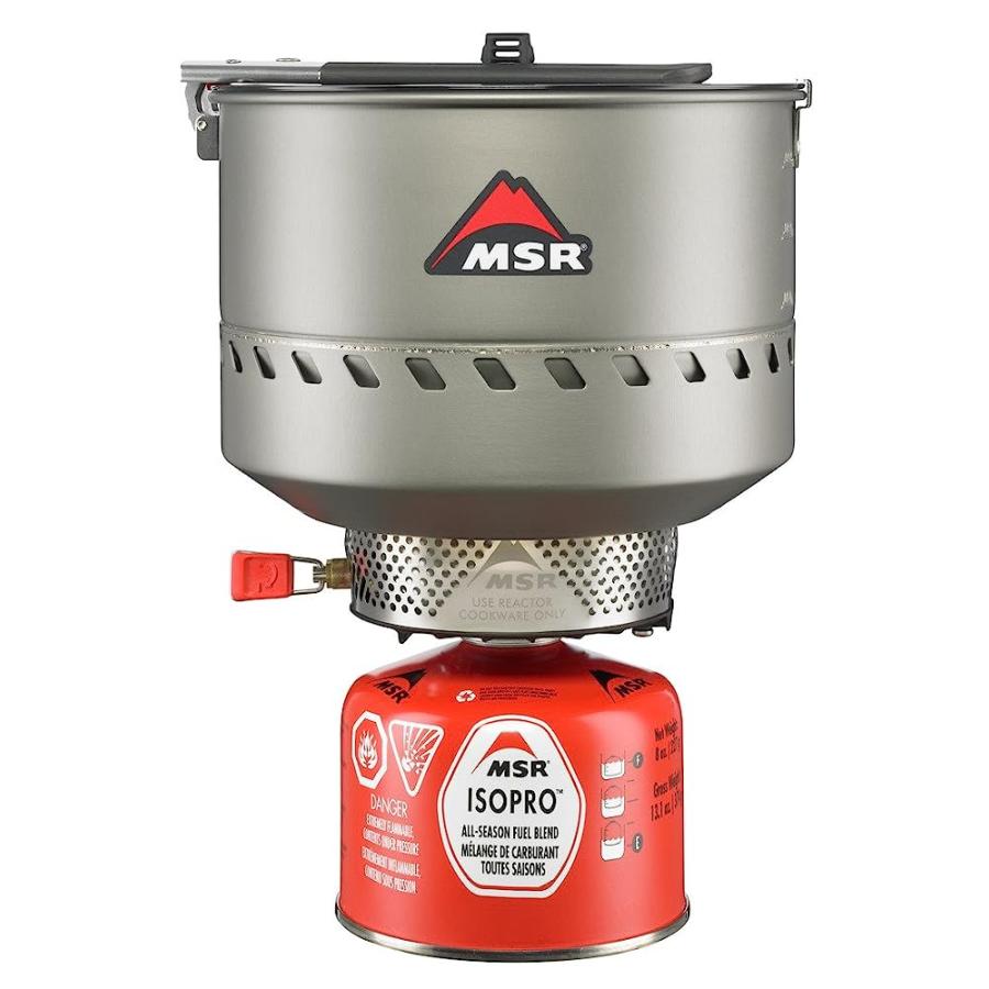 MSR REACTOR WINDPROOF CAMPING AND BACKPACKING STOVE SYSTEM, 2.5L : USダイレクトMAX - 通販 - Yahoo!ショッピング