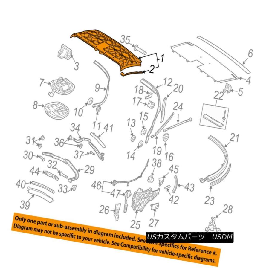 幌・ソフトトップ PORSCHE OEM 06-13 911コンバーチブル/ so ftトップフレーム9975619050 : USパーツ取り扱い専門店 USDM - 通販 - Yahoo ...