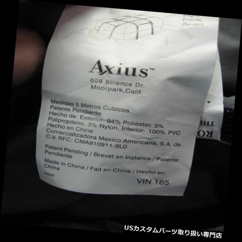 USカーゴ、ルーフ キャリア AXIUS 60049カートップカーゴキャリアバッグ5 Cu FtカラーGrey 60049 Car To ...
