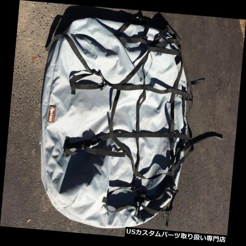 USカーゴ、ルーフ キャリア Axiusカーオートルーフトップカーゴバッグトラベルキャンバスキャリア Axius Car Auto Roof ...