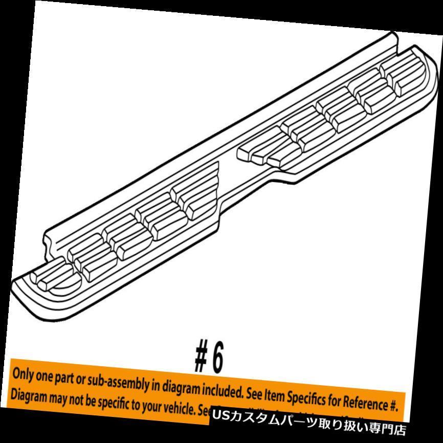 USリアステップバンパー TAHOE YUKONリアバンパーブラックステップパッド1992-1998新しいOEM GM 15607160 ...