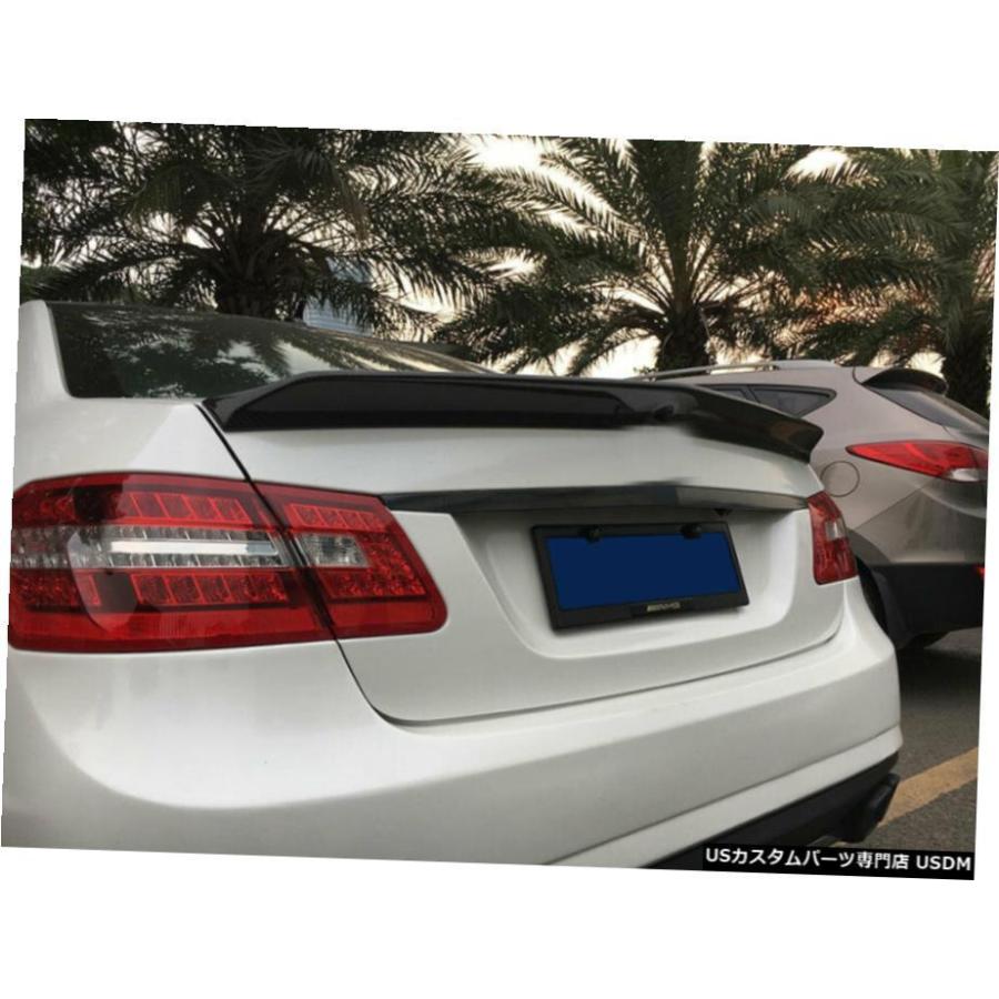 エアロパーツ ベンツEクラスW212 E350 E500 E63 10-15炭素繊維用リアトランクスポイラーウイング Rear Trunk Spoiler Wing for Benz E ...