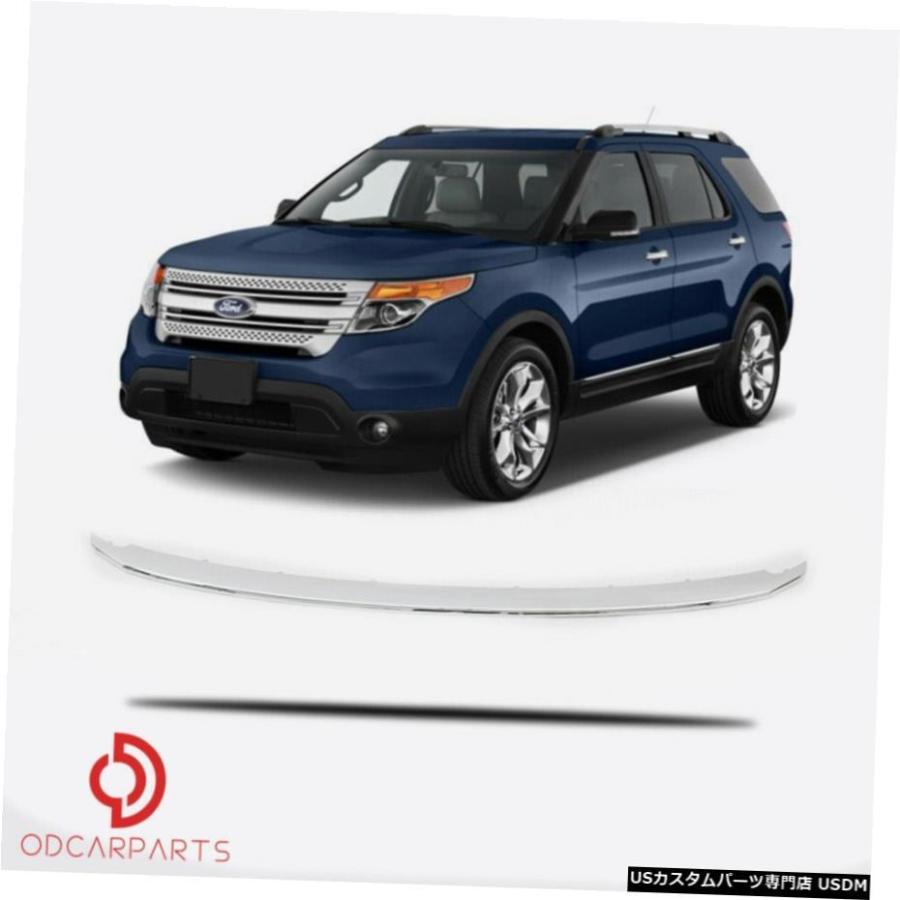 グリル Fits 2011-2015フォードエクスプローラーフロントグリルアッパートリムクロームFO1217105 BB5Z8200AA 2011-2015 Ford Explorer ...