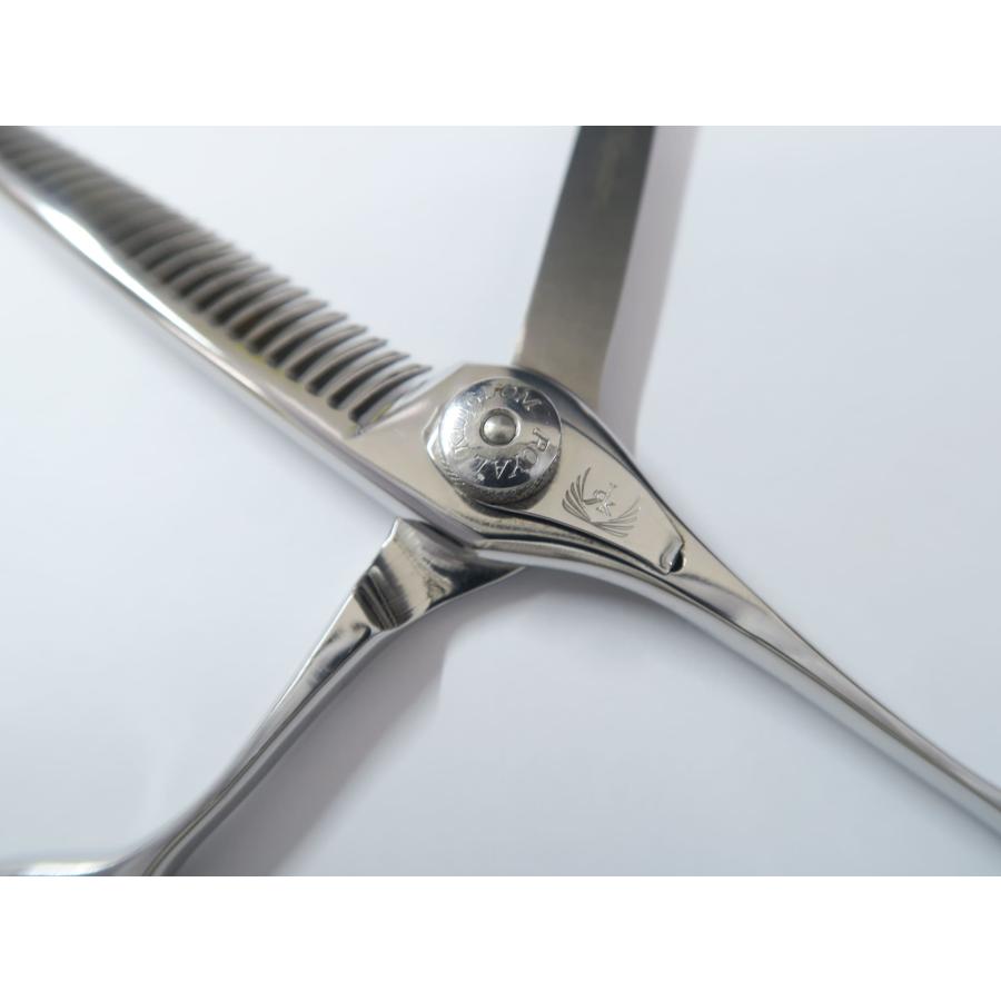 Bランク【ナルトシザー naruto scissors】 三梳きヘネシーローリングS27セニング 美容師・理容師 6インチ 右利き 中古研ぎ ...