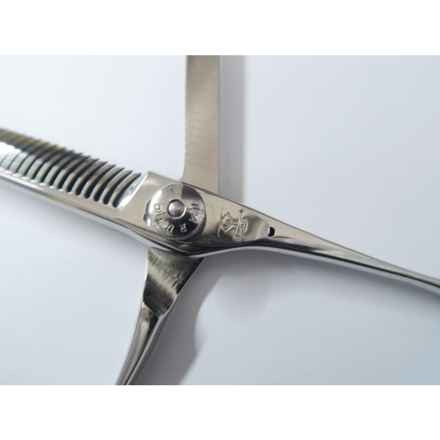 Bランク【ナルトシザー naruto scissors】 二梳きラムネS31セニング 美容師・理容師 5.8インチ 右利き 中古研ぎ ...