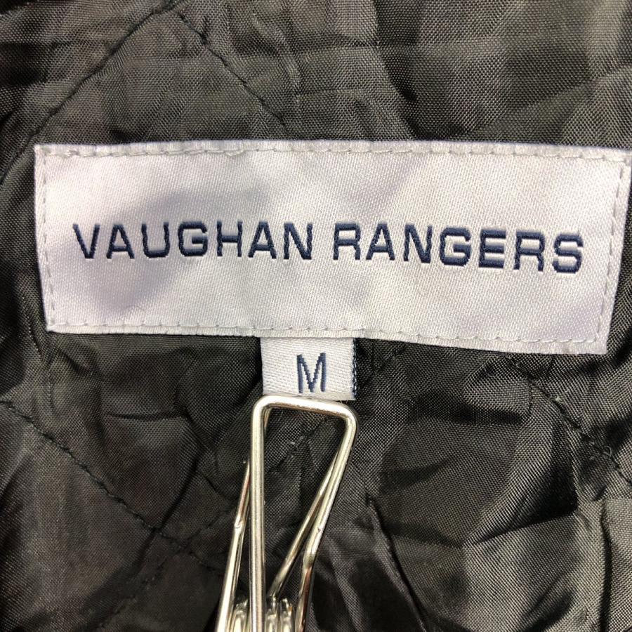 VAUGHAN RANGERS スタジアムジャンパー サイズ M ネイビー 袖革 wool スタジャン バック刺繍 アメリカ古着 J*O ...