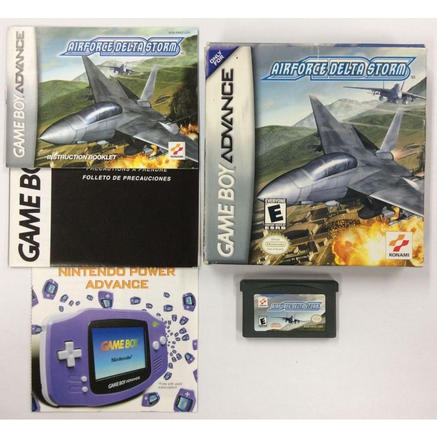【中古】GBA Airforce Delta Storm＊ゲームボーイアドバンスソフト(箱説付) : ユーズドゲームズ - 通販 ...