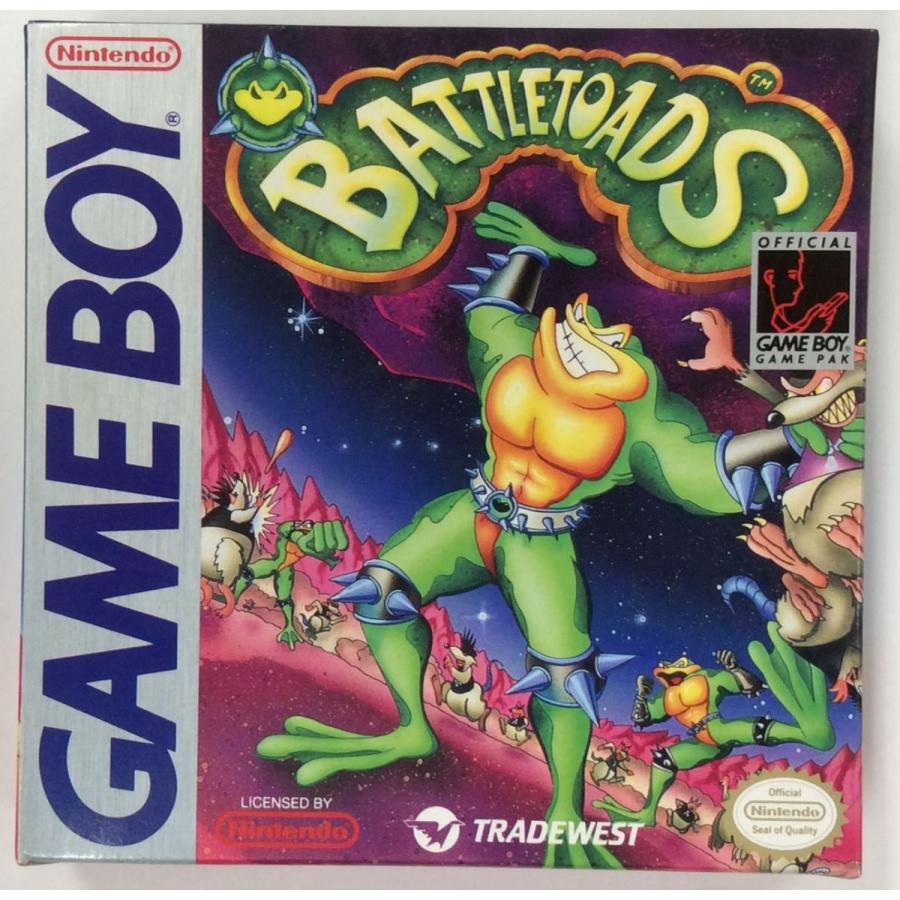 【中古】GB BATTLETOADS (北米版 国内版本体動作可)＊ゲームボーイソフト(箱説付) : ユーズドゲームズ - 通販 - Yahoo!ショッピング