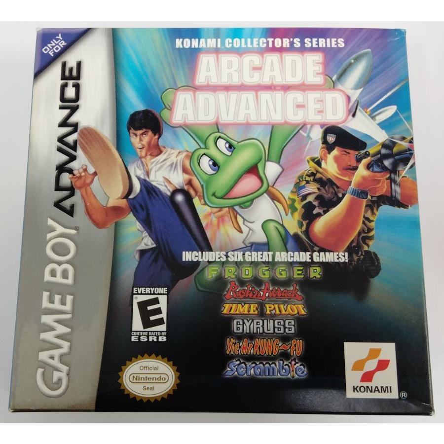 【中古】GBA Konami Arcade Advanced / Game＊ゲームボーイアドバンスソフト(箱説付) : ユーズドゲームズ ...