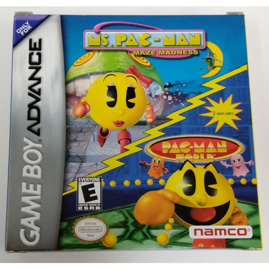 【中古】GBA Ms. Pac-Man: Maze Madness/Pac-Man World (Nintendo Game Boy ...
