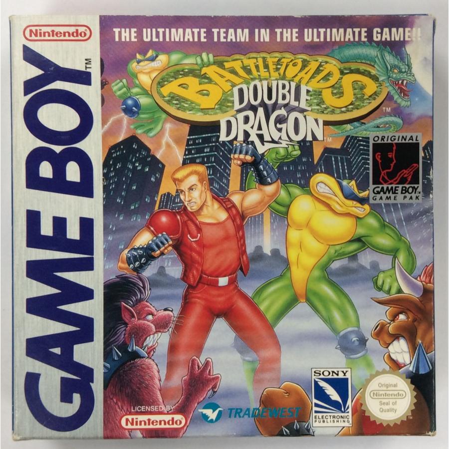 【中古】GB Battletoads & Double Dragon:The Ultimate Team バトルトード ダブルドラゴン＊ゲームボーイソフト(箱説付) : ユーズドゲームズ ...