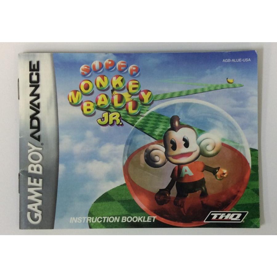 【中古】GBA SUPER MONKEY BALL JR.(輸入版)＊ゲームボーイアドバンスソフト(説明書のみ)【メール便可】 : ユーズド ...