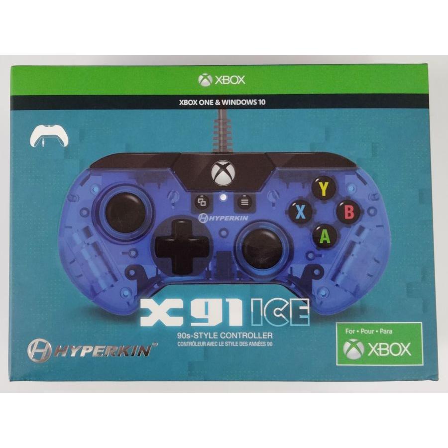 【中古】XONE Hyperkin X91 Ice Wired Controller for Xbox One/ Windows PC ...