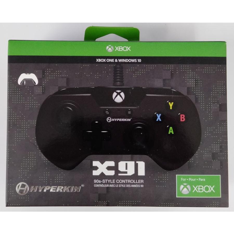 【中古】XONE Hyperkin X91 Wired Controller for Xbox One/ Windows PC (Black ...