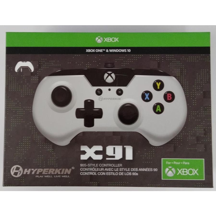 【中古】XONE Hyperkin X91 Wired Controller for Xbox One/ Windows PC (White ...