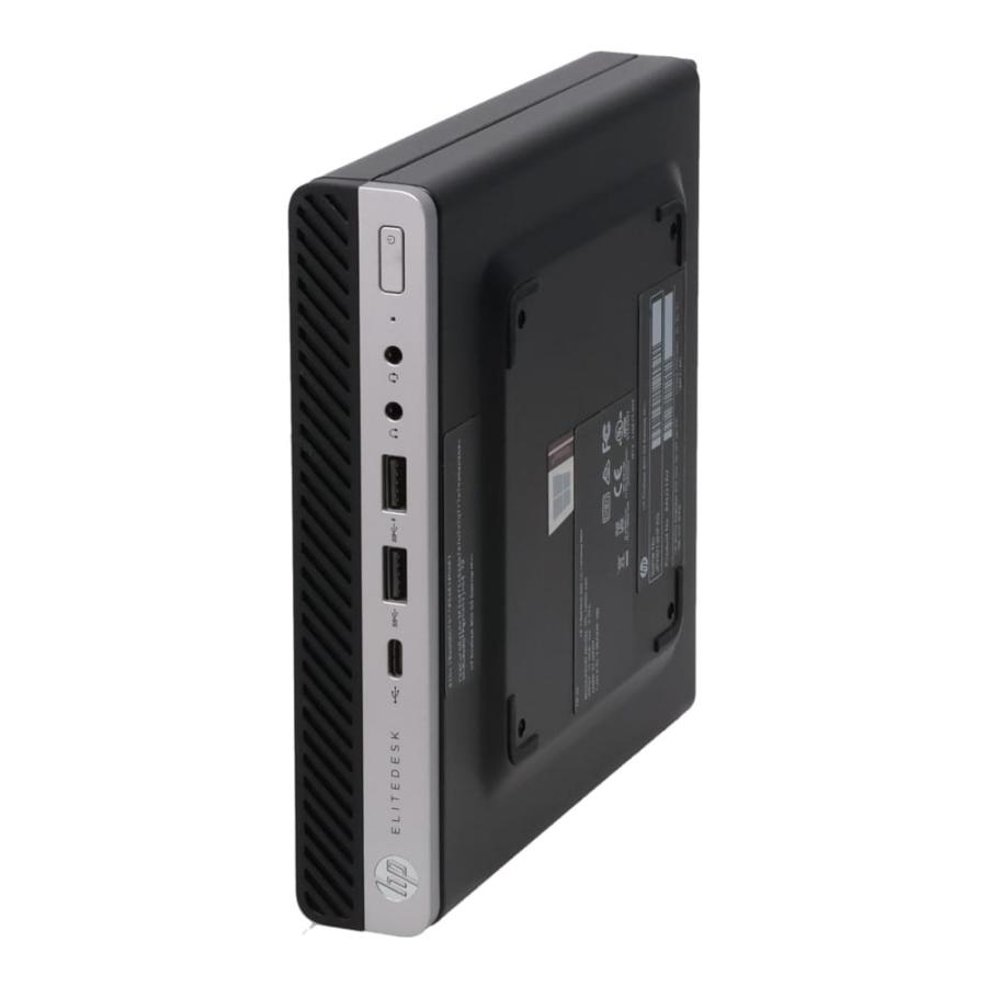 EliteDesk HP 800 G5 DM (Win11x64) 中古 Core i5-2.2GHz(9500T)/メモリ8GB ...
