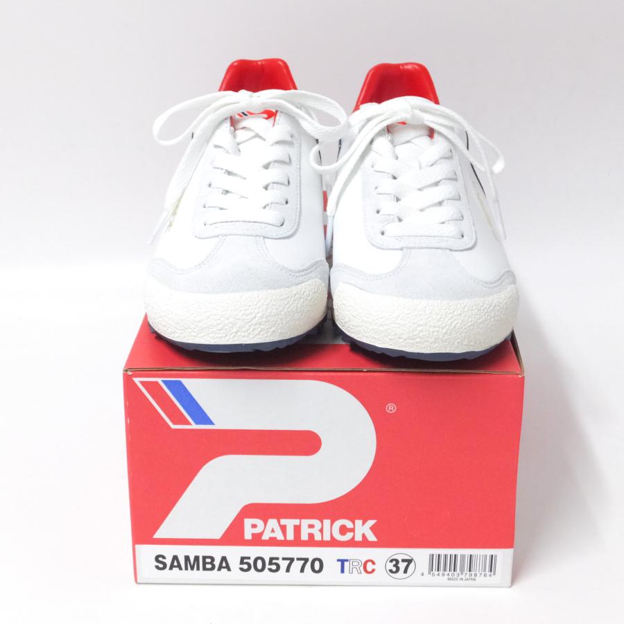 パトリック スニーカー レディース PATRICK SAMBA パトリック サンバ 505770 白 トリコロール おしゃれなスニーカー 歩きやすいスニーカー 履きやすいスニーカー ...