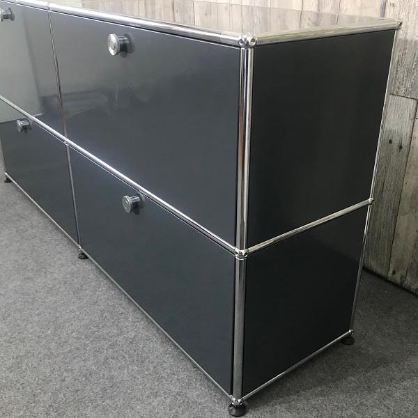 USM Haller ハラーシステム 2列2段キャビネット ドロップ USM Haller ハラーシステム 2列2段キャビネット ドロップ