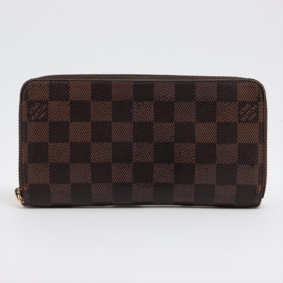 ヴィトン ダミエ ジッピーウォレット N60015 ブラウン ラウンドジップウォレット :A3032606:ALLU Yahoo!ショップ ...