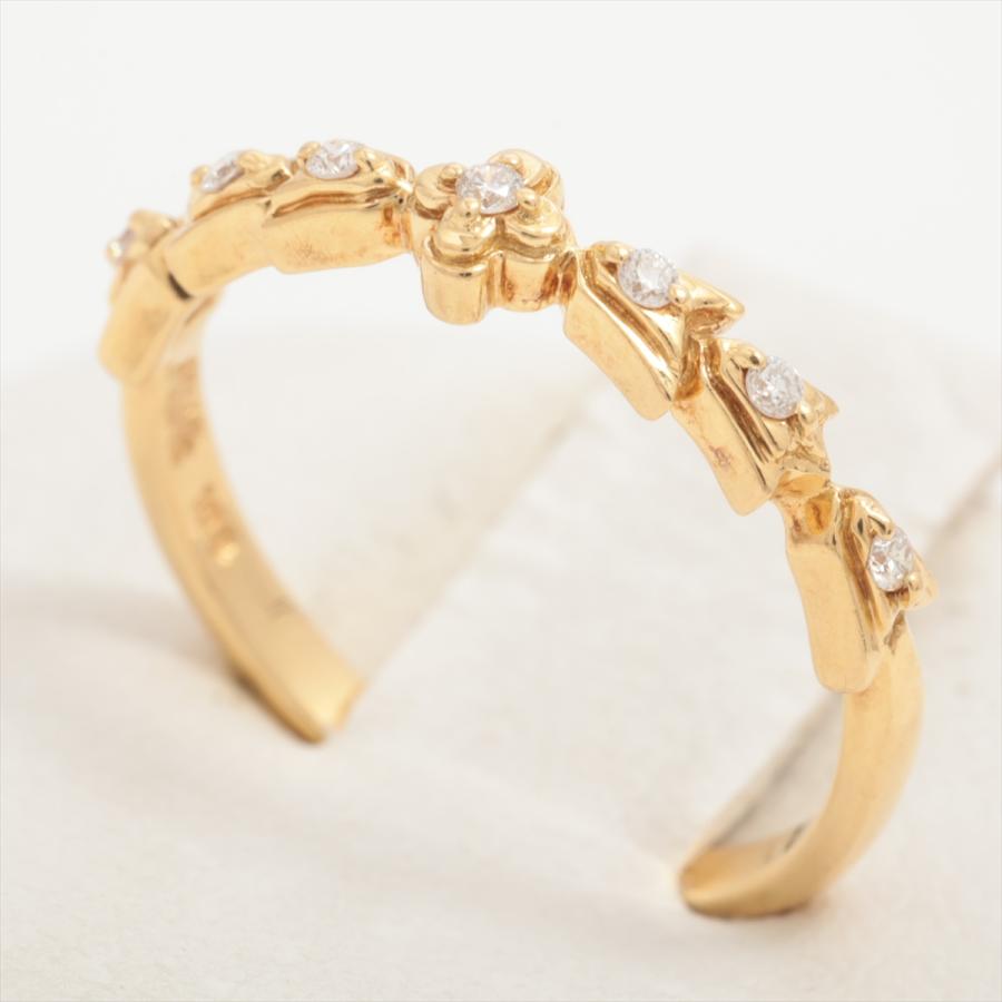 アーカー ダイヤ リング K18(YG) 1.9g 0.06 : a3105508 : ALLU Yahoo!ショップ - 通販 - Yahoo!ショッピング