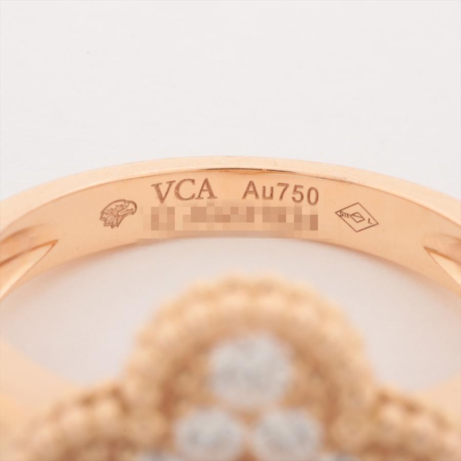 ヴァンクリーフ&アーペル ヴィンテージアルハンブラ ダイヤ リング 750(PG) 6.1g 52 : a3158140 : ALLU Yahoo!ショップ - 通販 - Yahoo!ショッピング