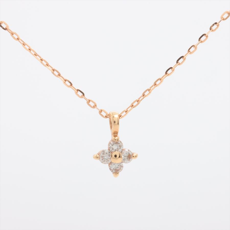 エテ ダイヤ ネックレス K18(YG) 0.8g 0.04 : a3189727 : ALLU Yahoo!ショップ - 通販 - Yahoo!ショッピング