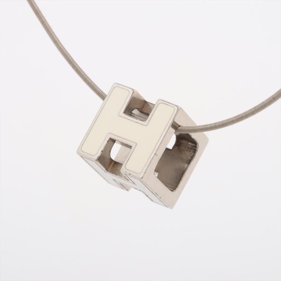 エルメス Hキューブ ネックレス 925×メタル 7.9g アイボリー×シルバー : a3401047 : ALLU Yahoo!ショップ - 通販 - Yahoo!ショッピング